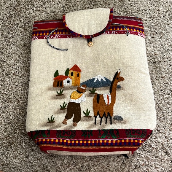 Hand Crafted | Bags | Authentic Peruvian Backpack Handmade And ...